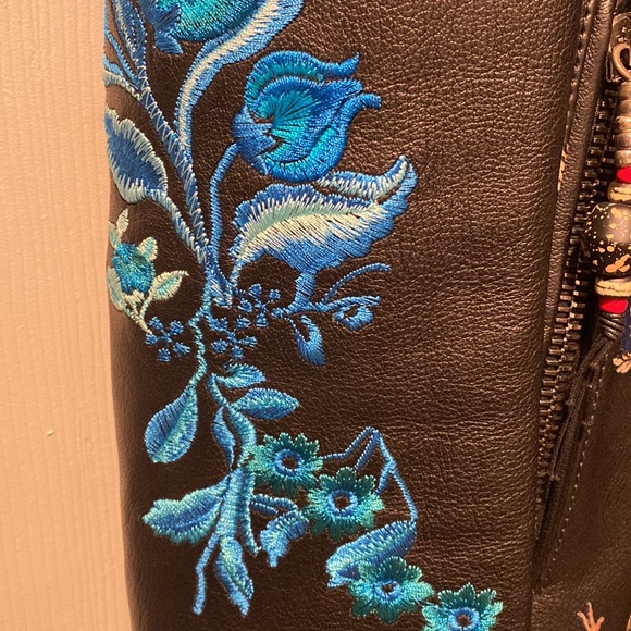 Etro | Jackets & Coats | Etro Milano Tiger Print Embroidered Black ...